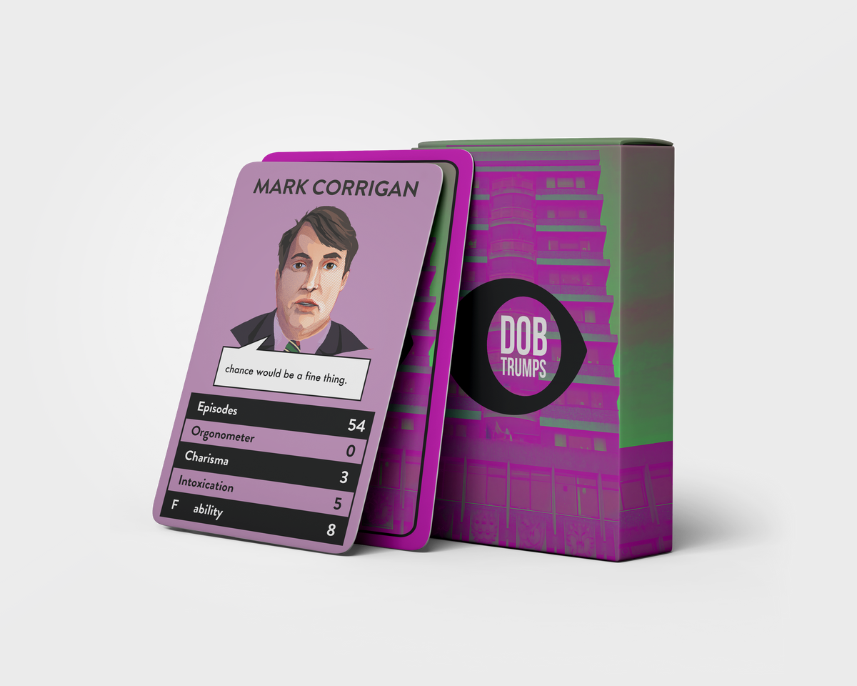 Dob Trumps - Peep Show Card Game – Dobby Club