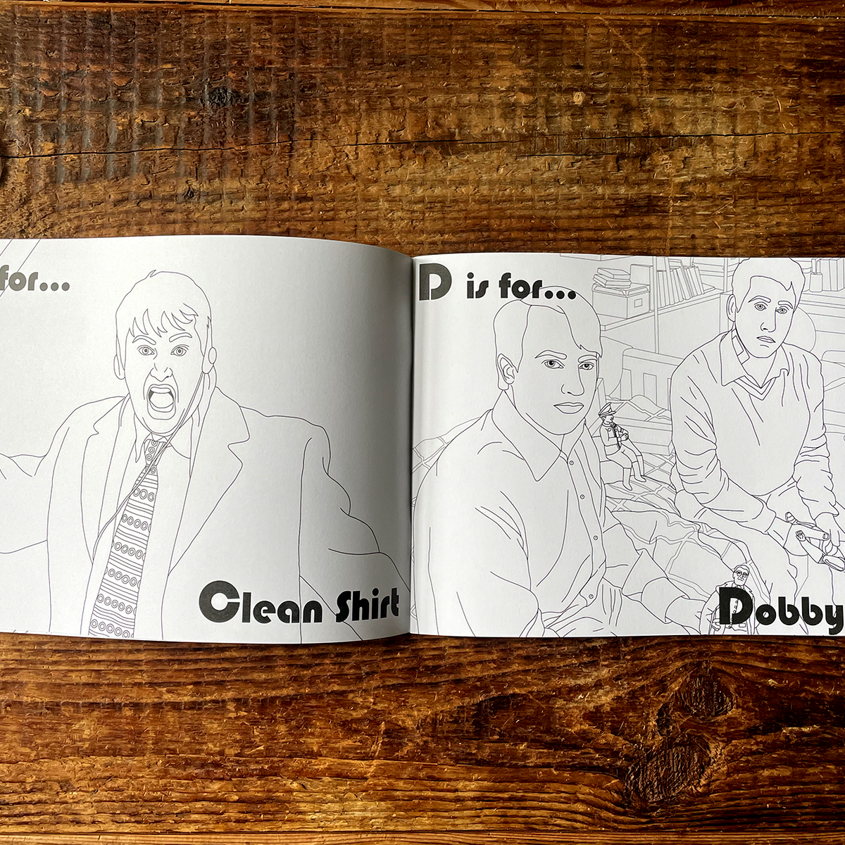 Peep Show Colouring Book – Dobby Club