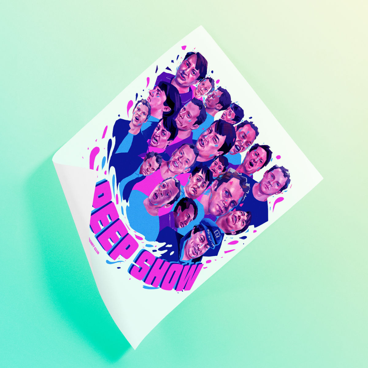 PEEP SHOW 20TH ANNIVERSARY POSTER – Dobby Club