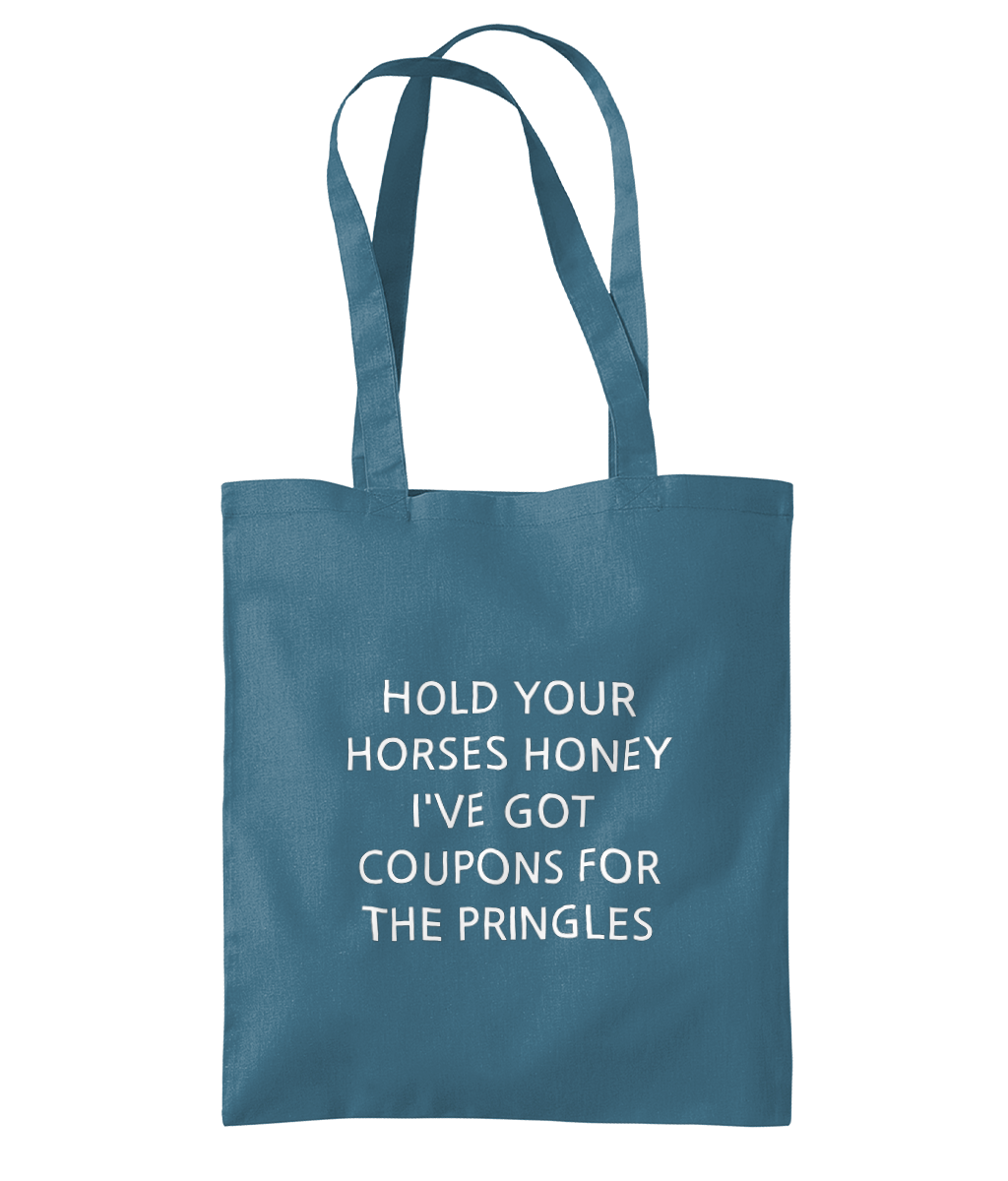 HOLD YOUR HORSES HONEY - Tote Bag – Dobby Club