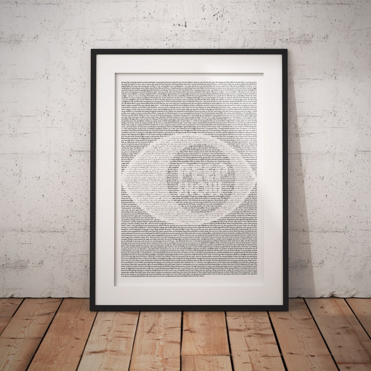 The First Peep Show Episode Script Poster – Dobby Club